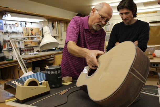 Jim Olson Guitars - Shop Tour