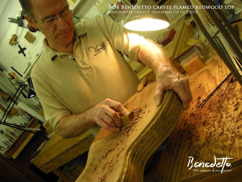 Acoustic Archtop Guitar Bracing - Bob Benedetto - The Art Of Lutherie