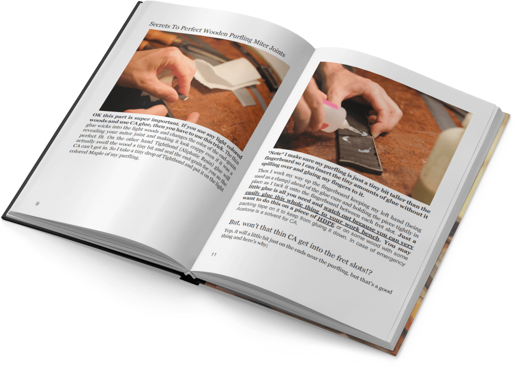 Precision Guitar Purfling Technique