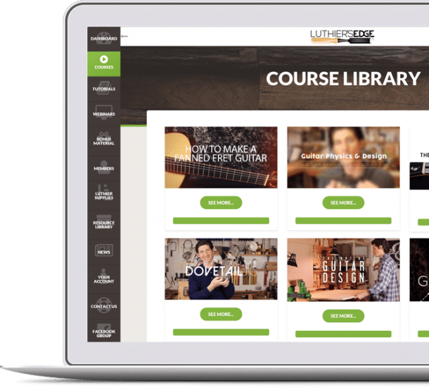 Guitar Physics, Design, & Set-Up - Online Luthier Course