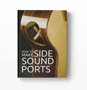 How To Make A Guitar Side Sound Port - The Art Of Lutherie